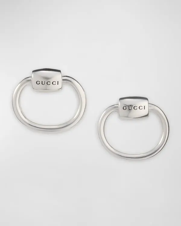 Gucci Horsebit Stud Earrings