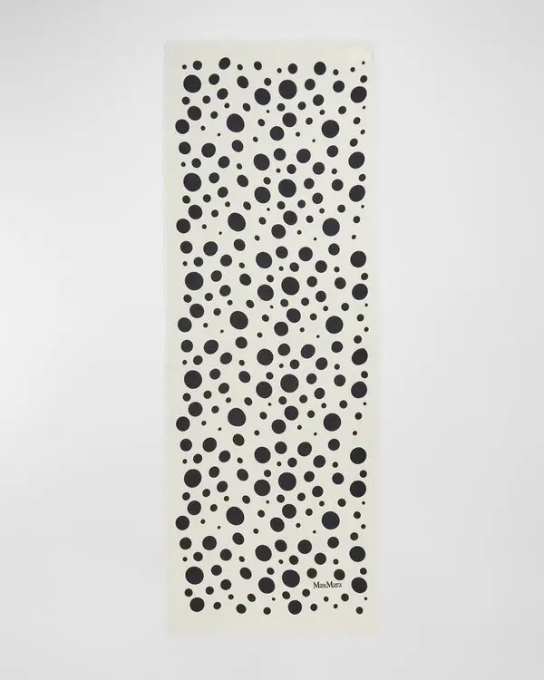 Max Mara Fidato Cashmere & Silk Scarf