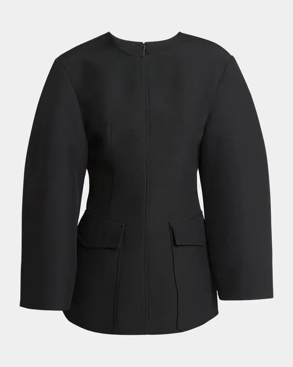 Co Patch Pocket Long-sleeve Top
