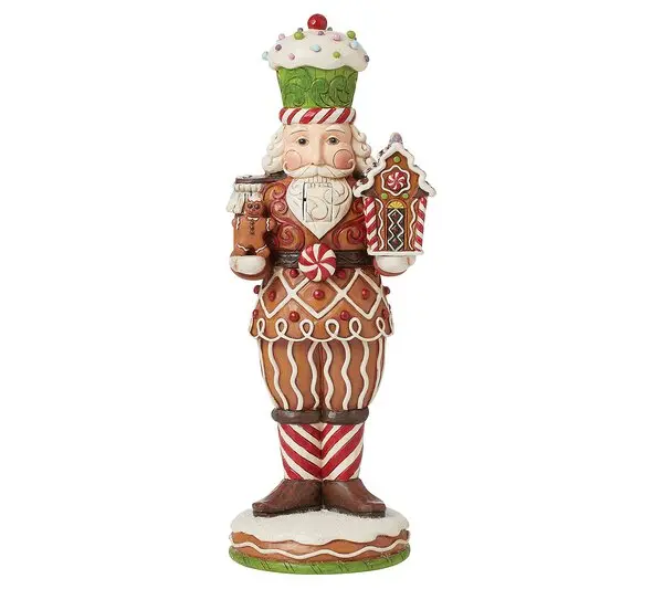 JIM SHORE Gingerbread Nutcracker Fig