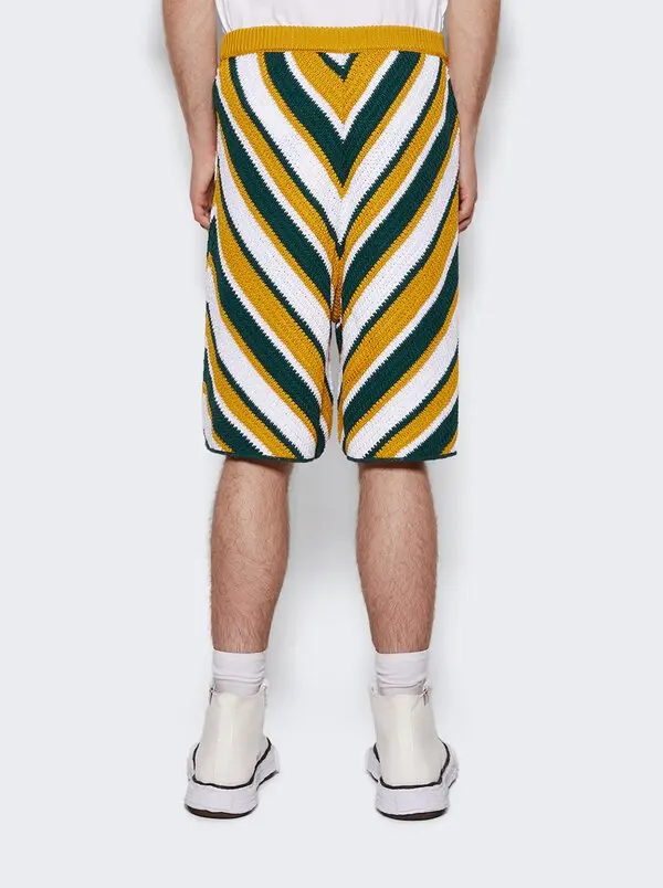 Marni Chevron Crochet Shorts