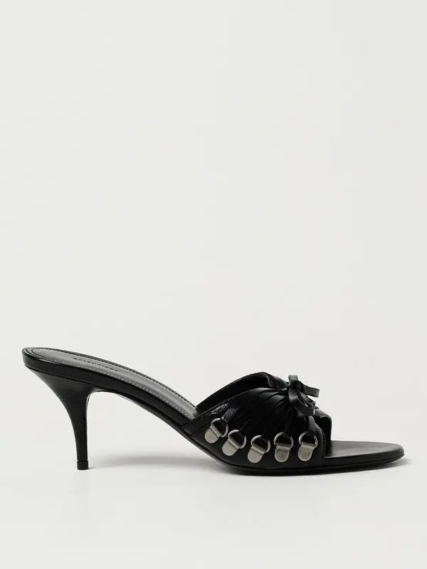 Balenciaga Heeled Sandal - Black