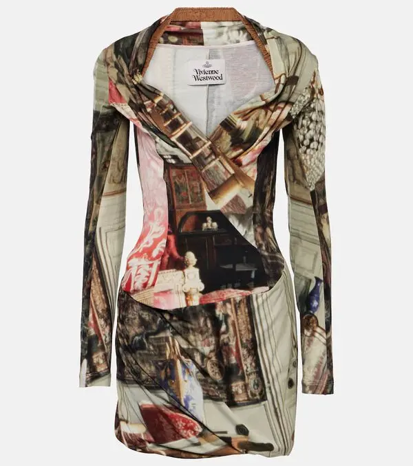 VIVIENNE WESTWOOD Sara Printed Minidress