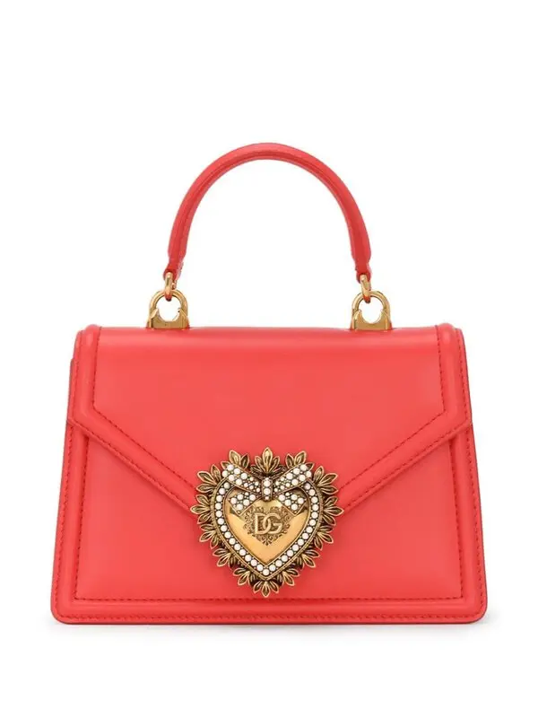 Dolce & Gabbana Small Devotion Tote - Orange