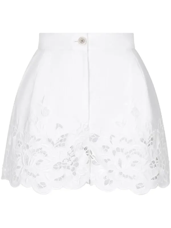 Dolce & Gabbana Cut-out Detailing Shorts