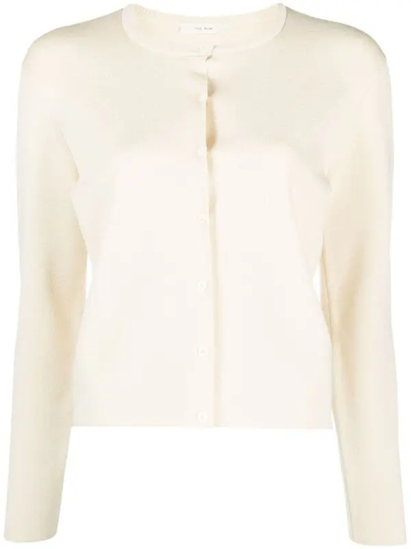 THE ROW Corole Ribbed-knit Cardigan