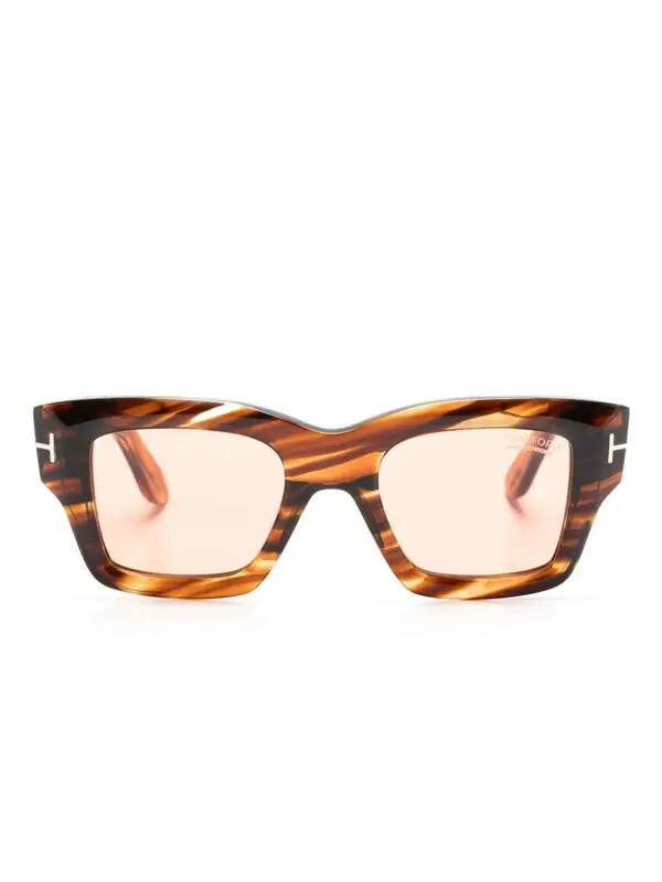 TOM FORD T-hinge Oversize Sunglasses