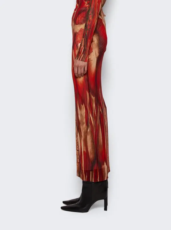 Jean Paul Gaultier Mesh Long Skirt