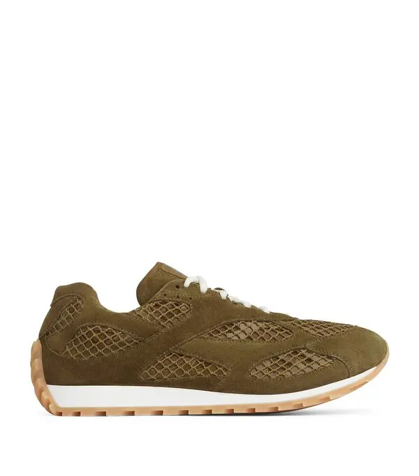 Bottega Veneta Orbit Low-top Sneakers - Green