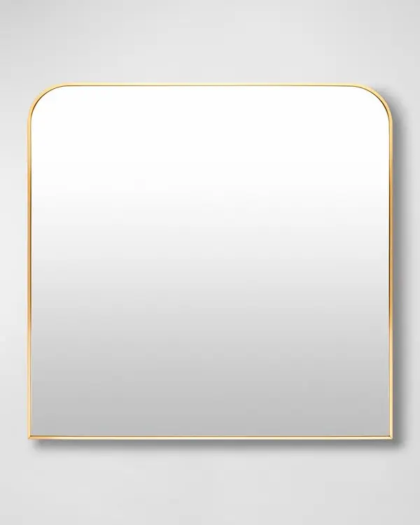 SURYA Aranya 36" Squared Wide-arch Wall Mirror