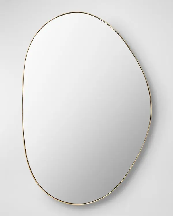 SURYA Aamnah 36" Free-form Wall Mirror