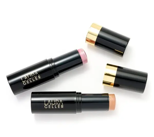 Laura Geller Beauty Italian Marble Bronzer And Blush Stick Duo