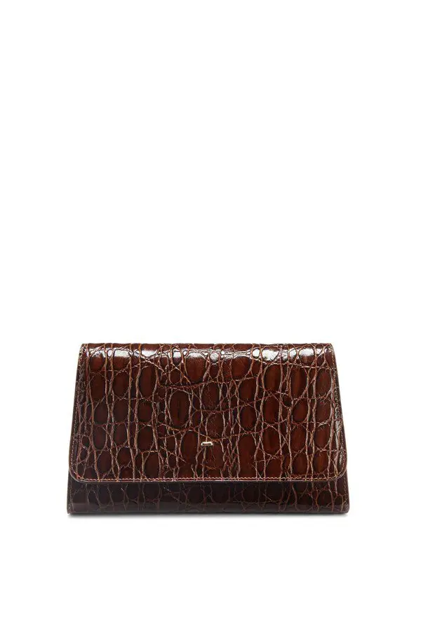GIUSEPPE ZANOTTI Cleopatra Mini Clutch - Brown