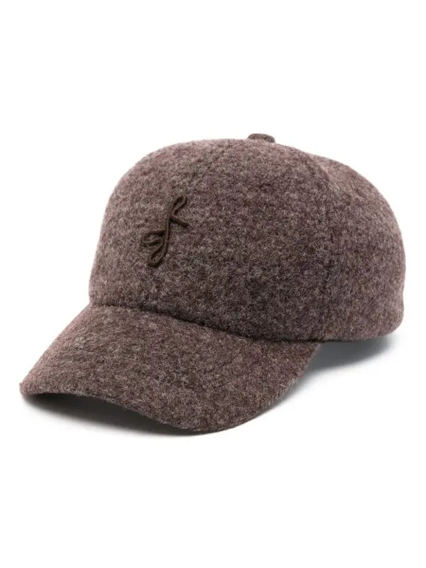 Ruslan Baginskiy Logo-embroidered Cap - Brown