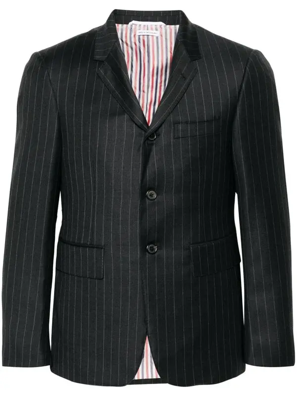 Thom Browne Pinstripe Wool Blazer