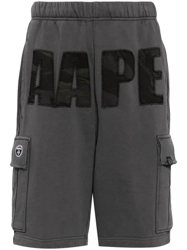 AAPE BY *A BATHING APE® Logo-patch Cargo Shorts