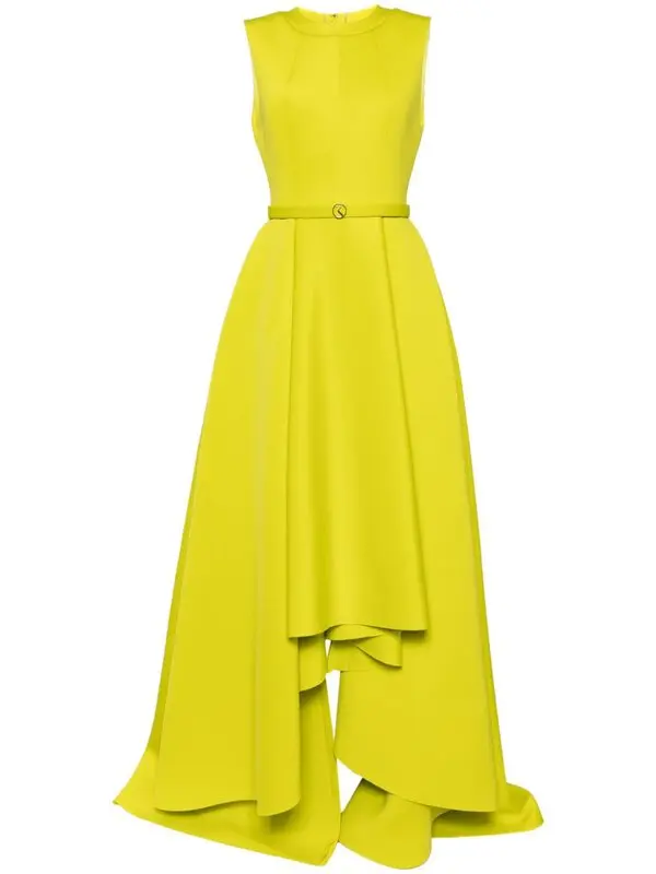 SAIID KOBEISY High-low Gown - Green