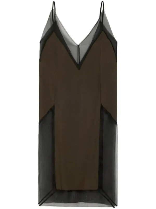 Ami Thin Strap Midi-dress