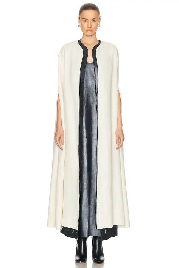 Gabriela Hearst Glenys Cape W/ Gilet
