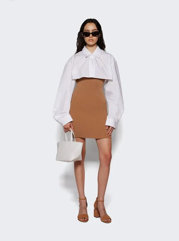 Alexander Wang Pre-styled Cami And Button-up Dress