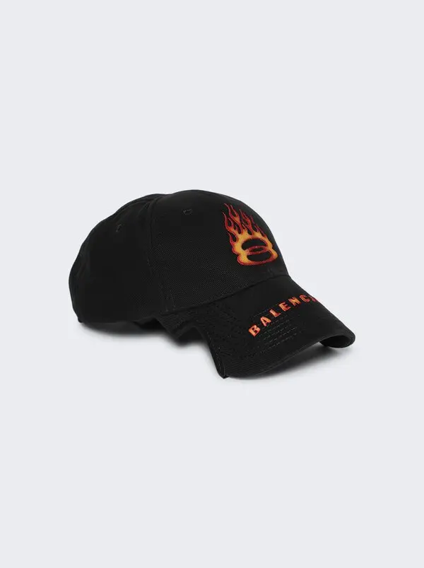 Balenciaga Burning Unity Cap - Black | Editorialist