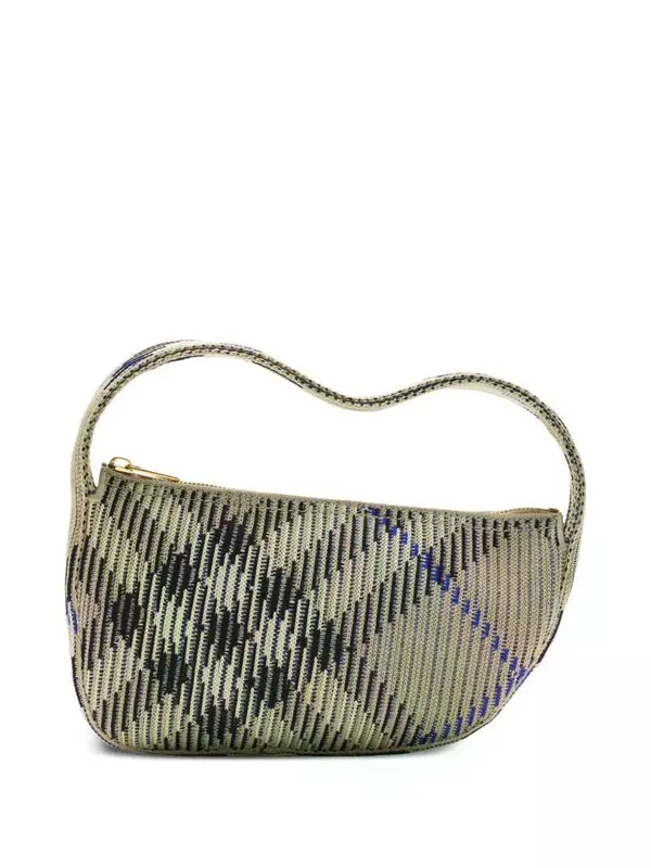 Burberry Check Mini Knitted Bag