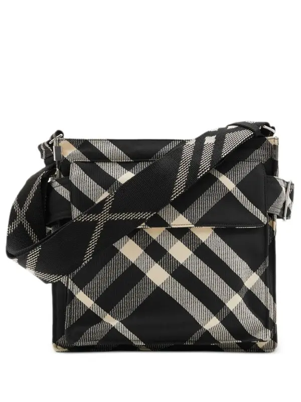Burberry Trench Check Crossbody Bag