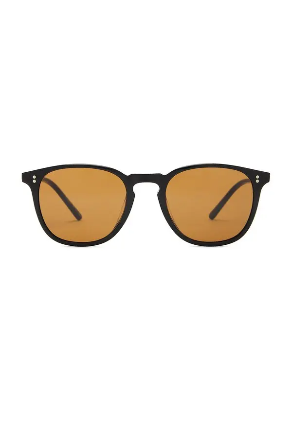 Oliver Spencer Finley 1993 Sunglasses - Black & Cognac