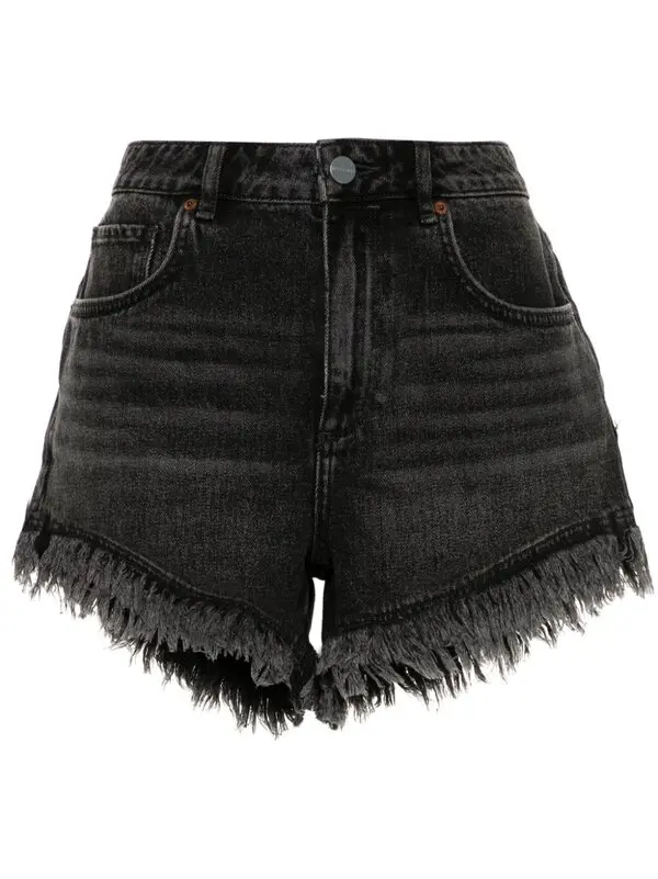 All Saints Astrid Denim Shorts - Black