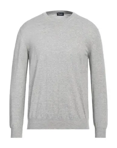 DRUMOHR Knitted Cotton Sweater - Grey