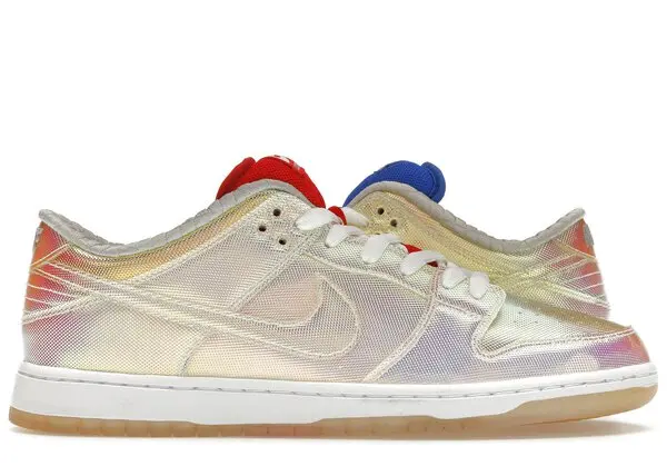 Nike Sb Dunk Low Concepts Holy Grail - White/white/metallic Silver ...