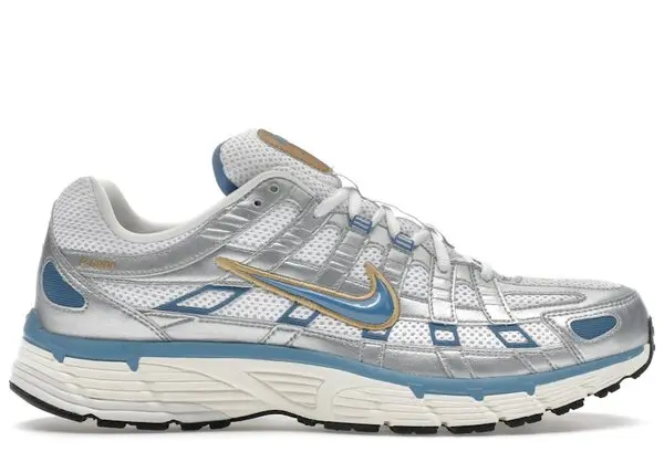 Nike P6000 Aegean Storm Sneakers - White/metallic Silver/pale Ivory