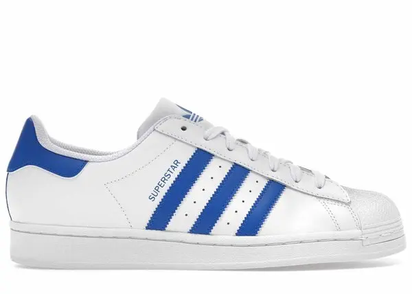 Adidas Superstar Sneakers - Cloud White/blue