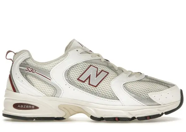 NEW BALANCE 530 Sneakers - Sea Salt/mercury Red
