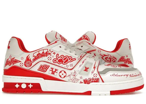 LOUIS VUITTON Trainer Graffitiin Sneakers