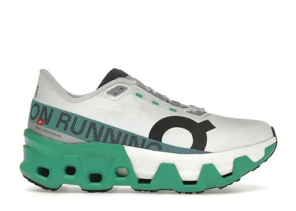 On Cloudmonster Hyper Sneakers - Undyed/mint