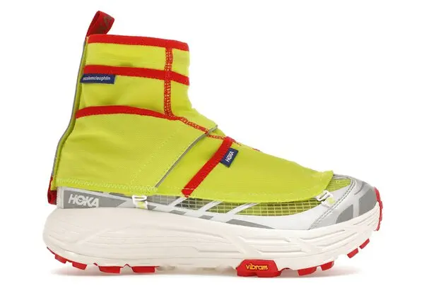 Hoka One One Mafate Three2 Nicole Mclaughlinin Sneakers - White/neon