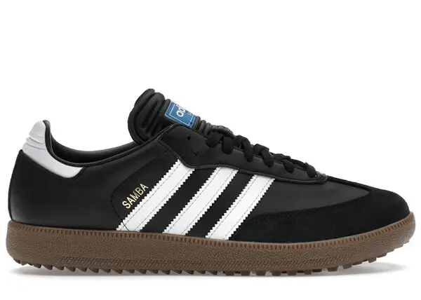 Adidas Samba Golf Sneakers - Core Black/cloud White/gum
