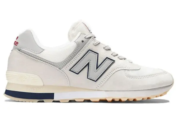 NEW BALANCE 576 Miuk Vintage Sport Pack - Off White/blanc De Blanc/savvy Red