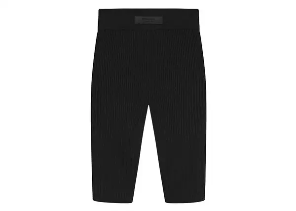 Fear Of God Essentials Core Collection Knit Biker Short - Black
