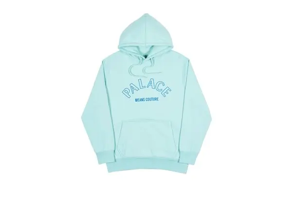 PALACE Couture Hood - Duck Egg Blue