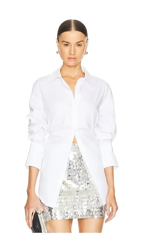 SIMONMILLER Loch Button Up Shirt - Macadamia