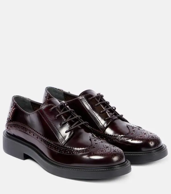 TOD'S Leather Brogues - Brown