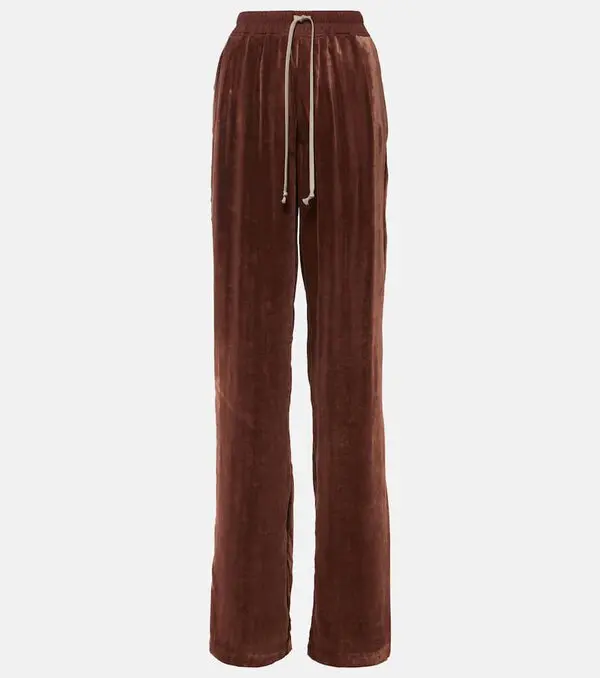 Rick Owens Dietrich Wide-leg Pants - Brown