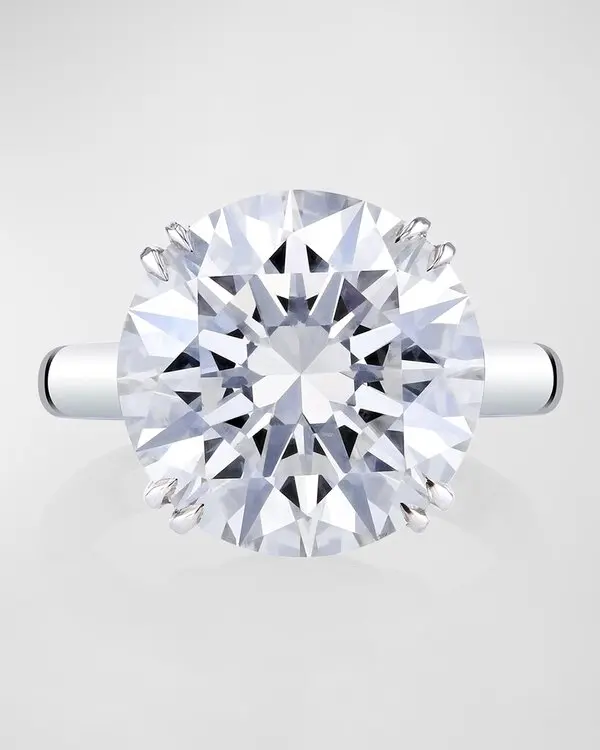 Neiman Marcus Platinum Solitaire Ring, 10.10tcw