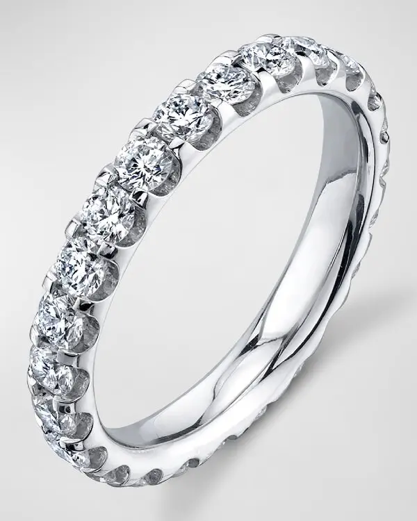 Neiman Marcus 18k Diamond Eternity Band - White Gold