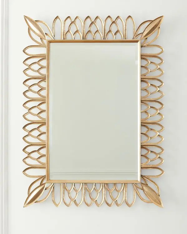 Neiman Marcus Antiqued Rectangle Mirror
