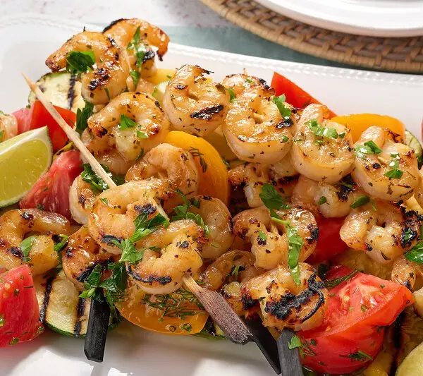 EGG HARBOR 24 Garlic & Herb Shrimp Skewers