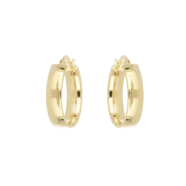 Buy SSELECTS 4.4mm Tube Hoop Earrings - Yellow At 12% Off | Editorialist