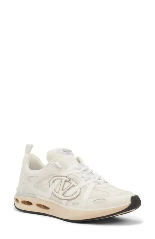 Valentino Garavani Vlogo Sneakers - Bianco/ivory/grey